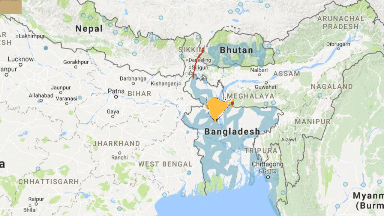 Chicken Neck Route: A Critical Corridor for India's Northeast - Report ...