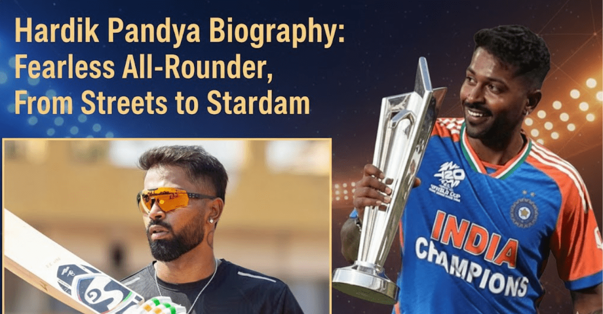 Hardik Pandya Biography: All-Rounder, Streets to stardom